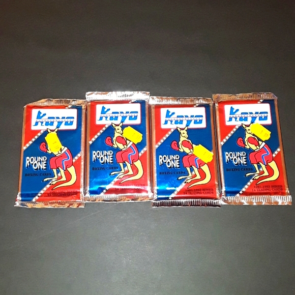 Kayo Cards Ltd., | Other | New Rare 991 1992 Kayo Round One Boxing ...